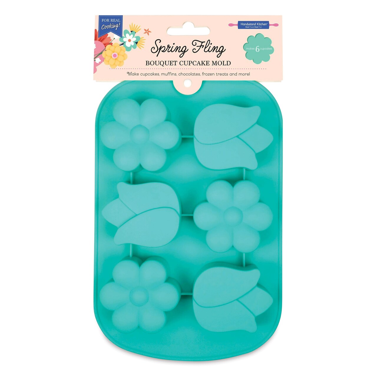 Handstand Kitchen Cupcake Mold - Spring Fling Bouquet | Michaels Handstand Kitchen Cupcake Mold - Spring Fling Bouquet | Michaels